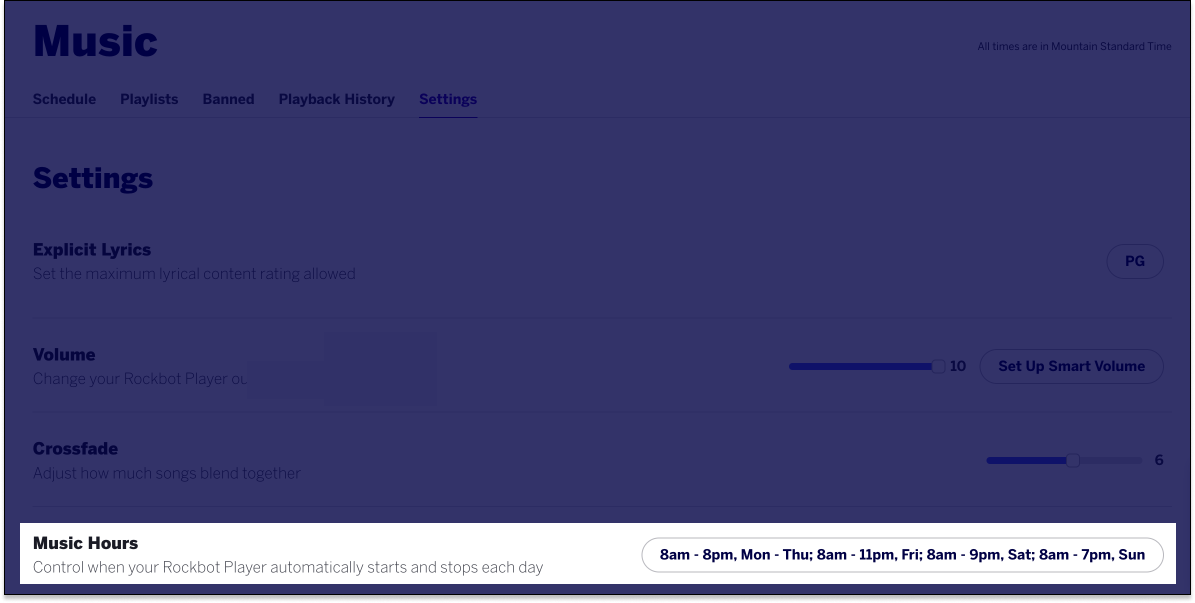 How to Create a Music Schedule – Rockbot Support