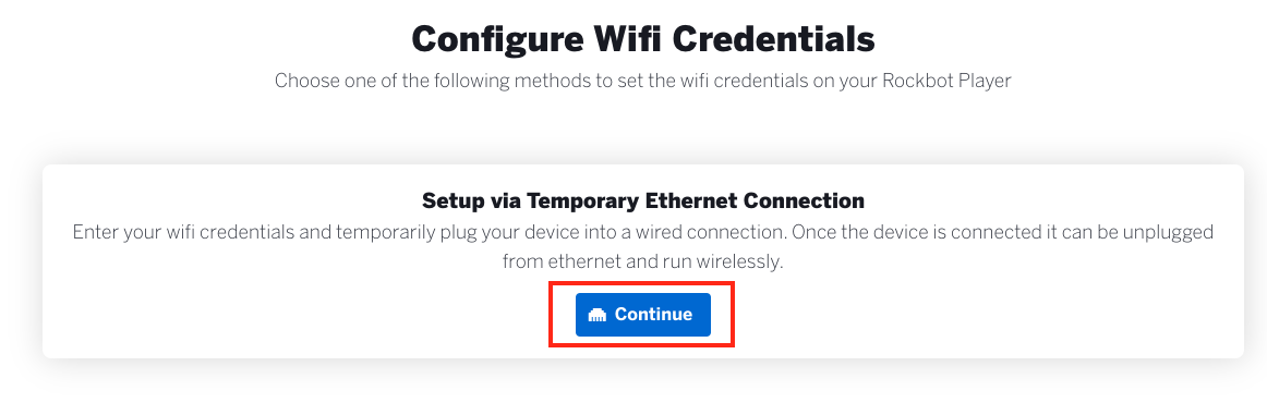 Setting Up Your WiFi Player – Rockbot Support
